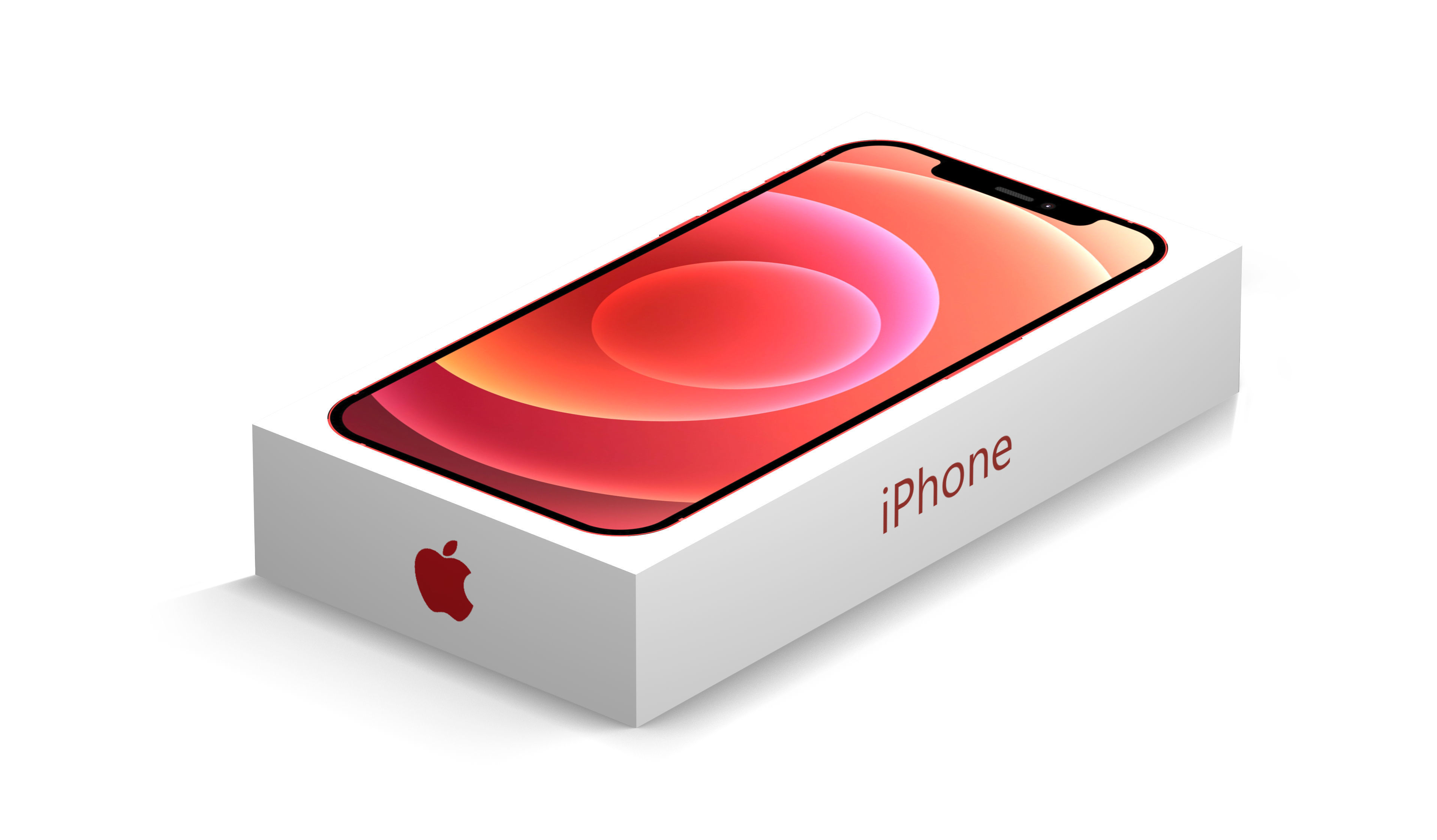 3D model Apple iPhone 12 Boxes VR / AR / low-poly | CGTrader