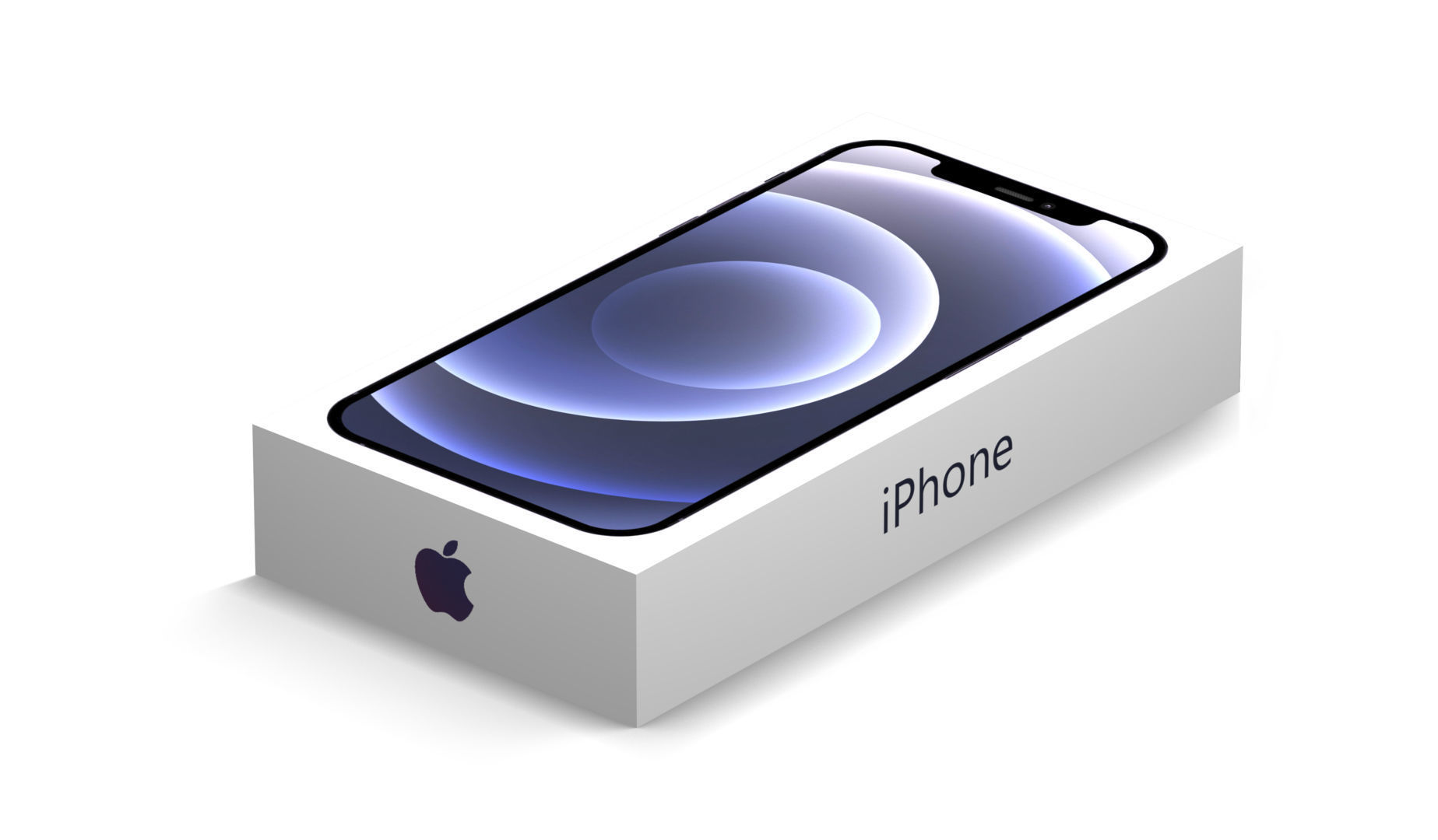 3D model Apple iPhone 12 Boxes VR / AR / low-poly | CGTrader