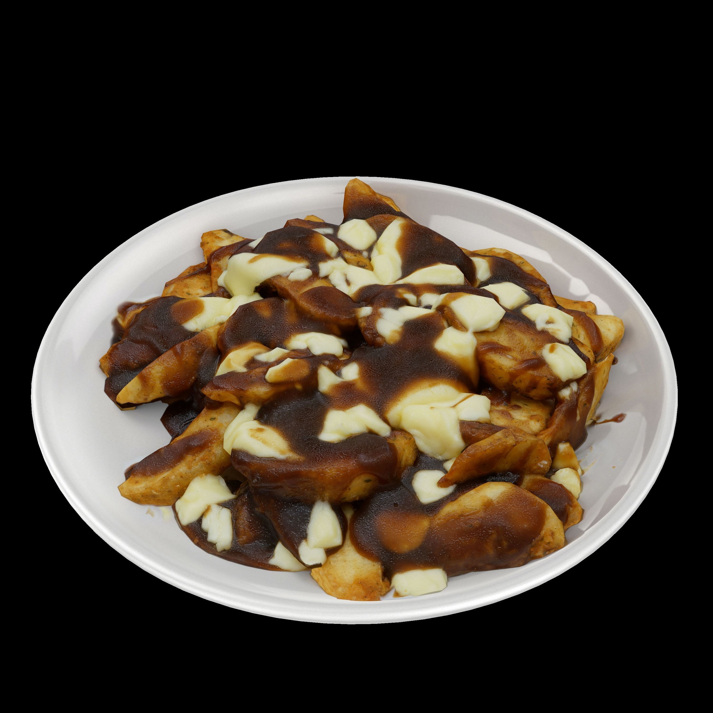 3D model CANADIAN POUTINE Low-poly 3D model VR / AR / low-poly | CGTrader