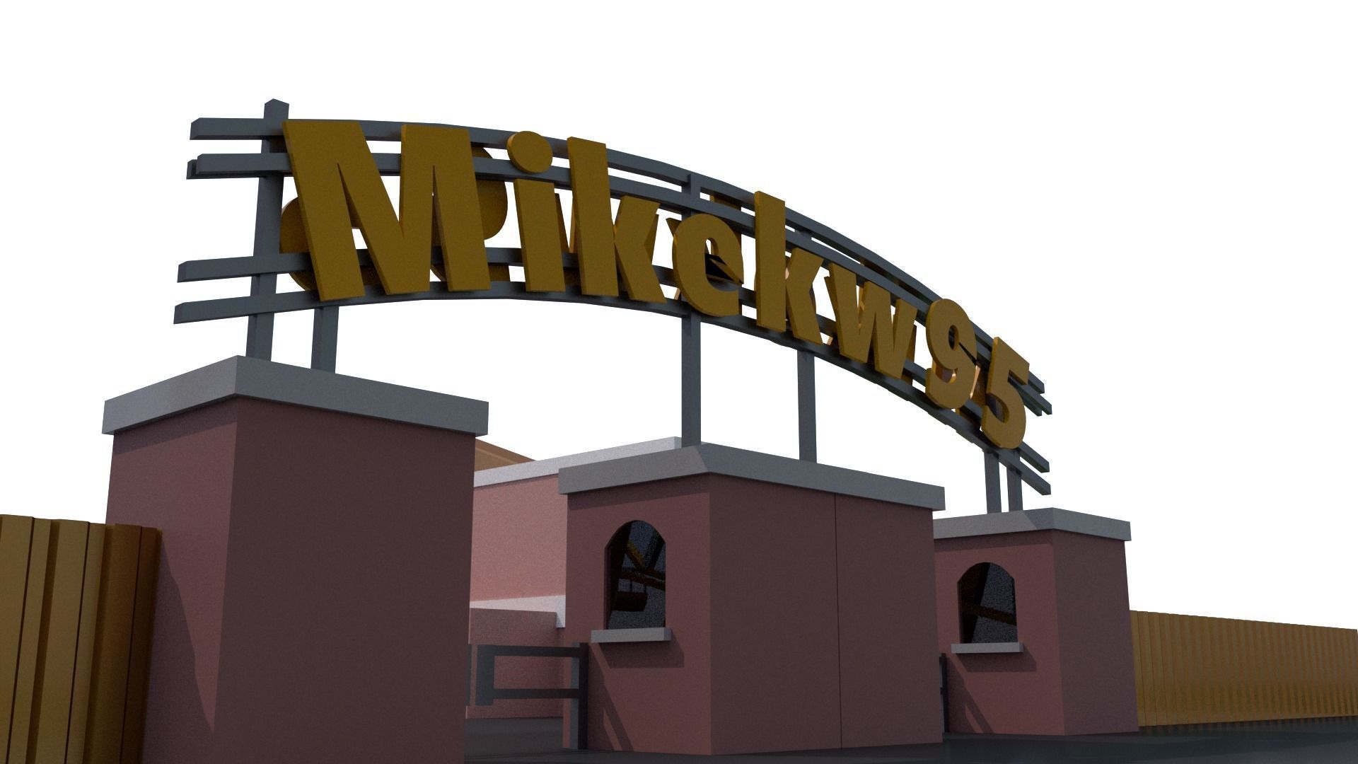 Low Poly Theme Park 3D model | CGTrader