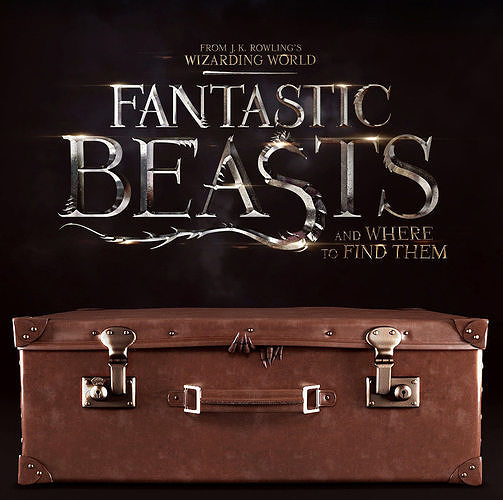 Newt Scamanders case 3D model | CGTrader