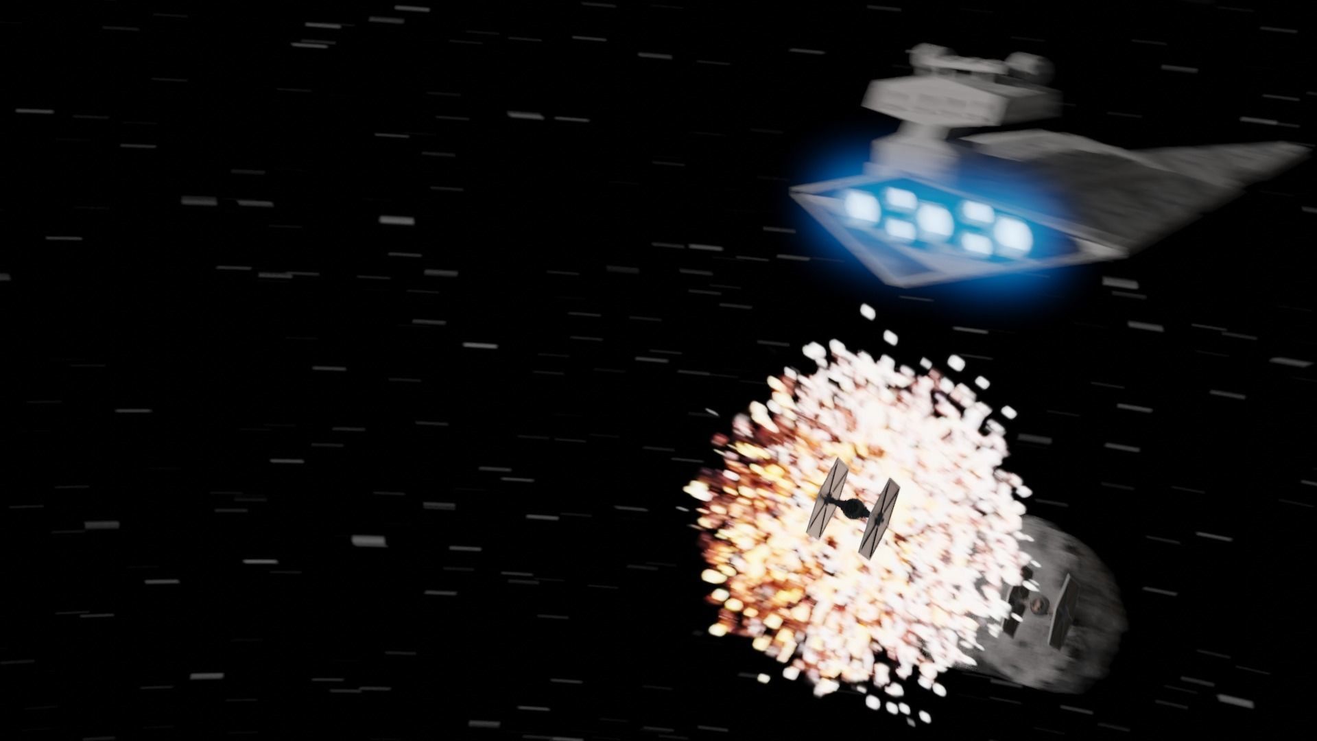 3D model Tie Fighter VR / AR / low-poly | CGTrader