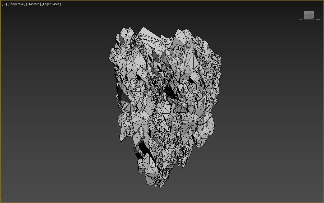 3D model Low Poly Pink Crystal Gemstone Pack 200114 VR / AR / low-poly ...