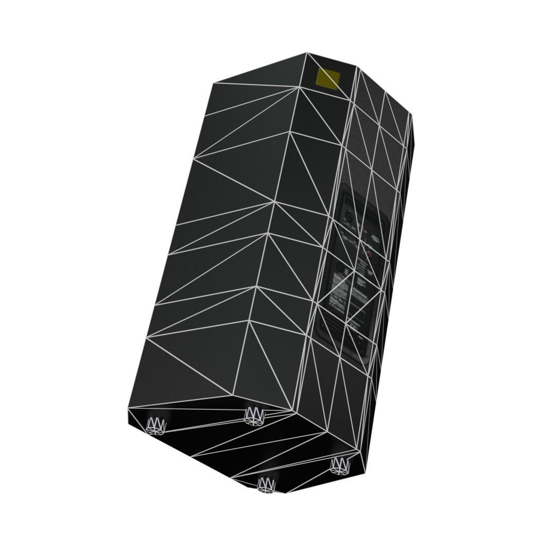 PA Speaker Low-Poly free VR / AR / low-poly 3D model | CGTrader