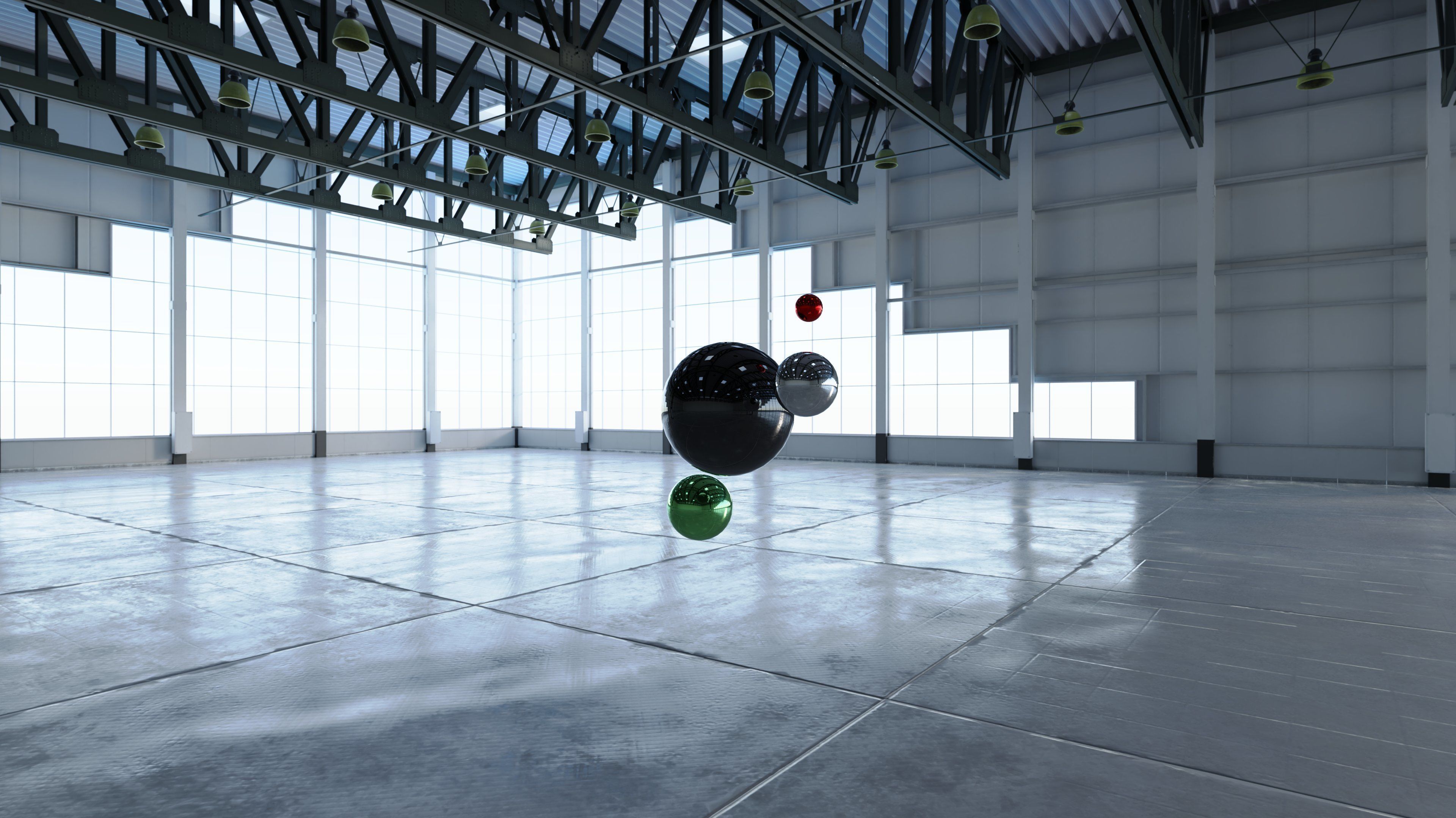 Texture HDRI - Warehouse Interior 4 v2 VR / AR / low-poly | CGTrader