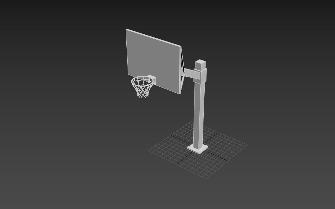 3D model Basketball hoop - Gest VR / AR / low-poly | CGTrader