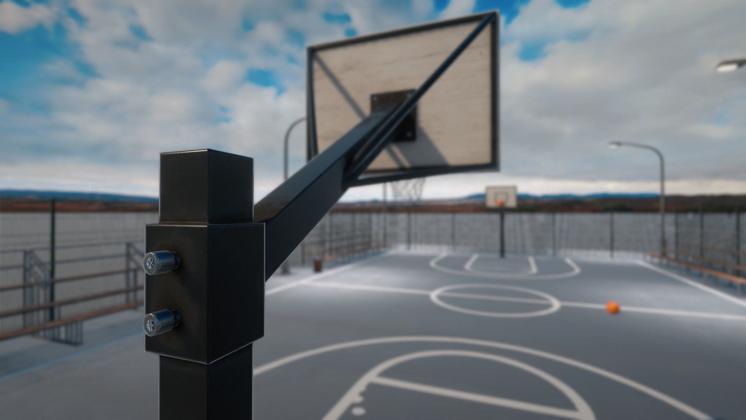 3D model Basketball hoop - Gest VR / AR / low-poly | CGTrader