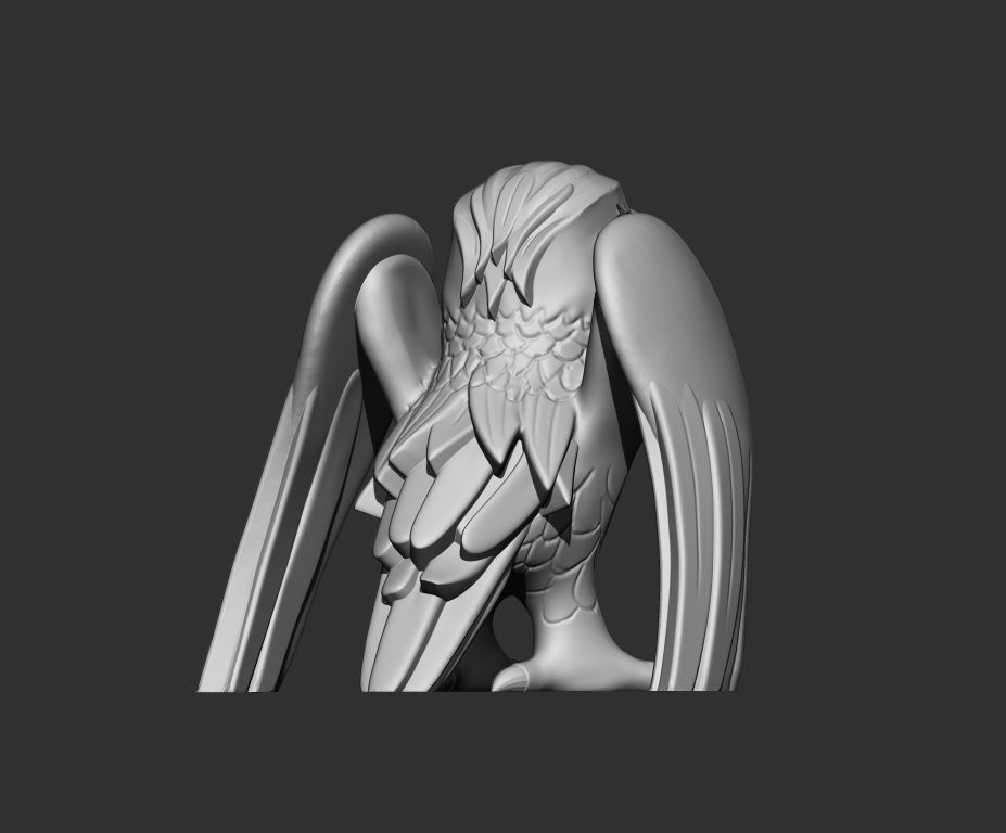 Free Stylized Raven 3D print ready free 3D model 3D printable | CGTrader