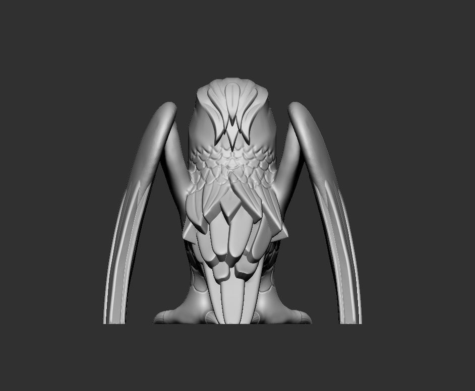 Free Stylized Raven 3D print ready free 3D model 3D printable | CGTrader