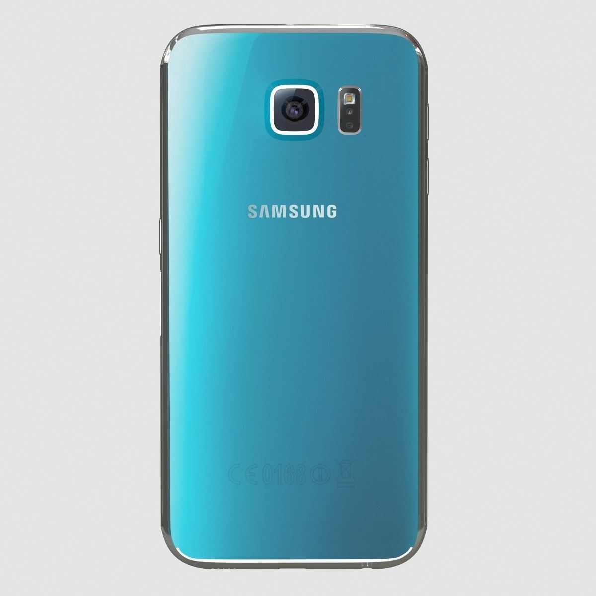 Samsung Galaxy S6 Blue Topaz 3D model | CGTrader