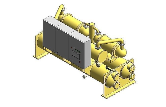 Chiller Plant 3D model | CGTrader