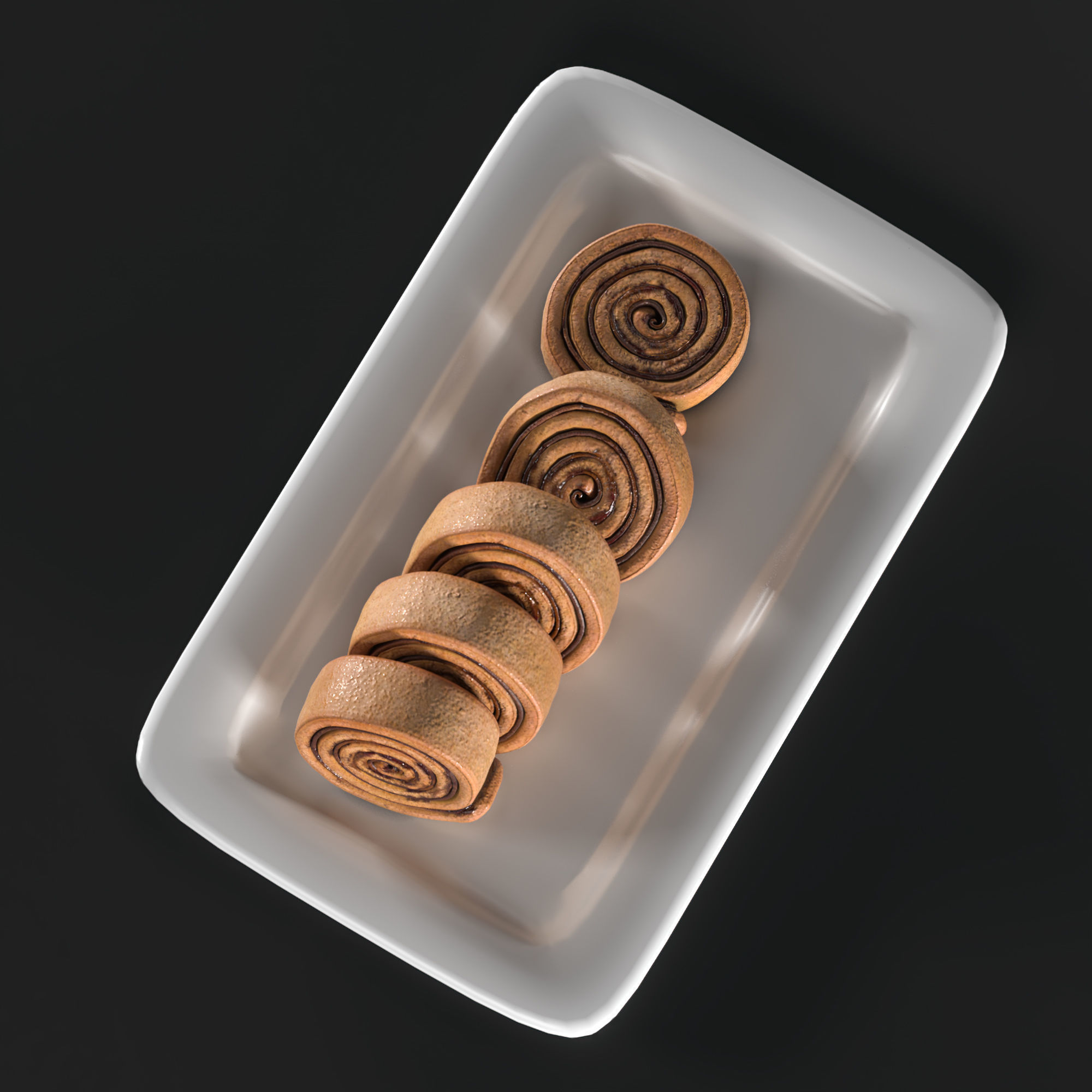 pastries 3D model | CGTrader