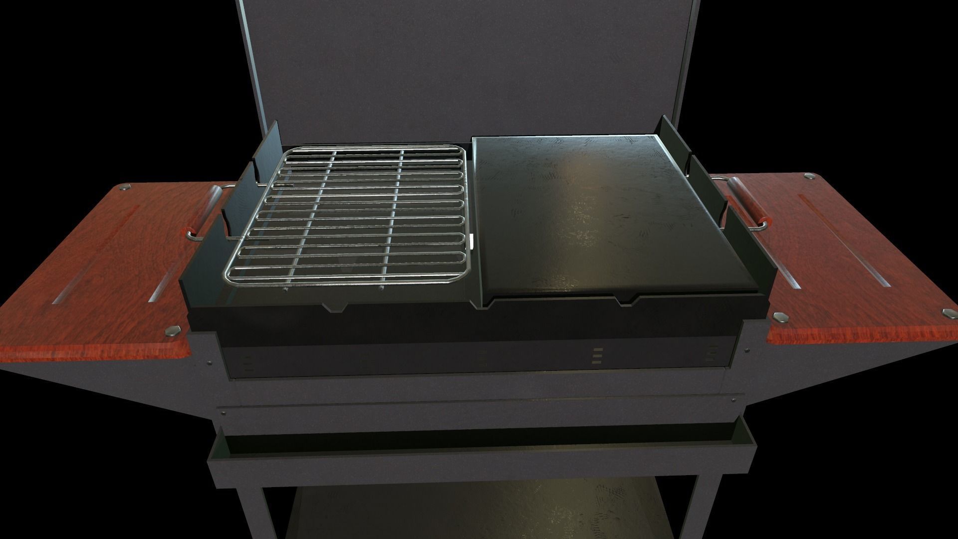 3D model Barbecue VR / AR / low-poly | CGTrader