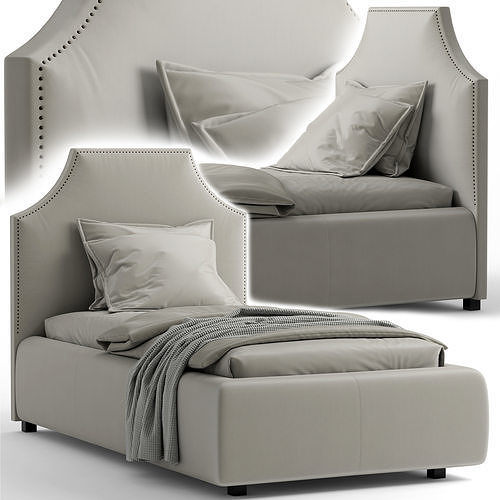 Single bed 3 3D model | CGTrader