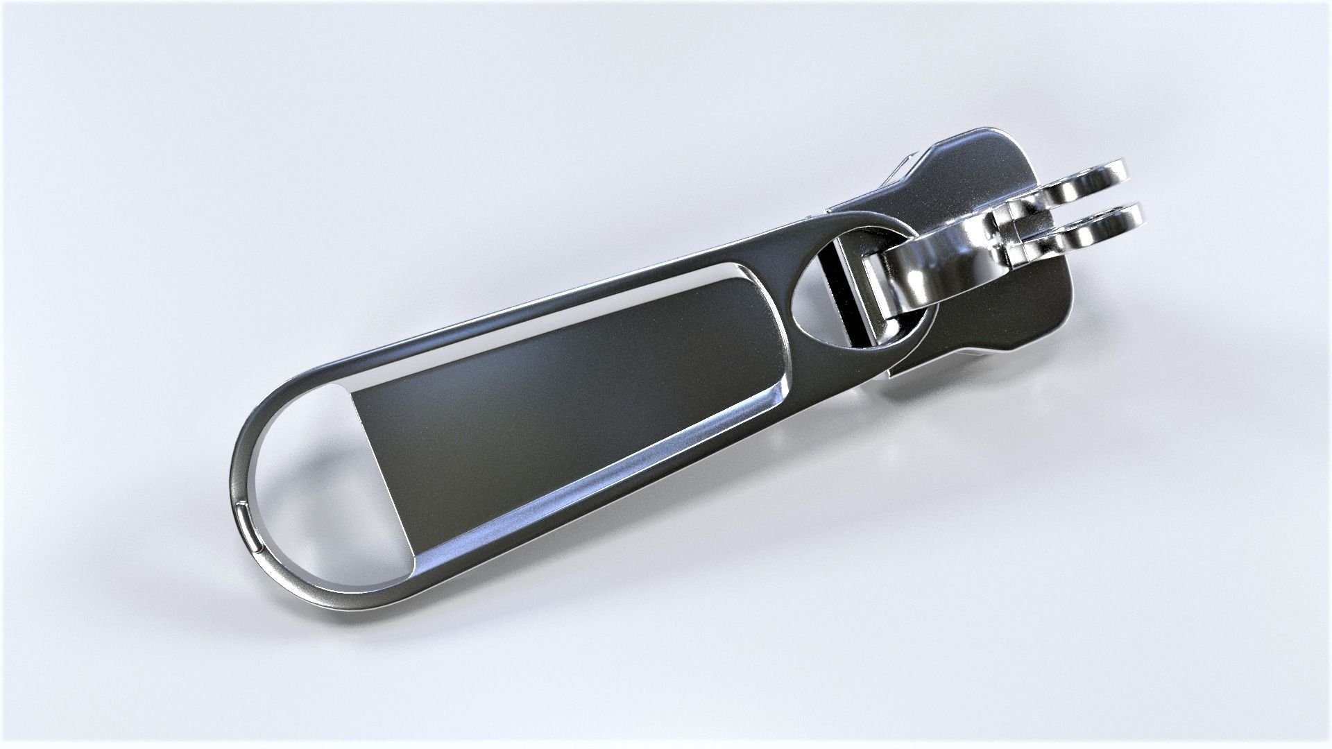 Zipper Puller with Slider 004 free VR / AR / low-poly 3D model | CGTrader