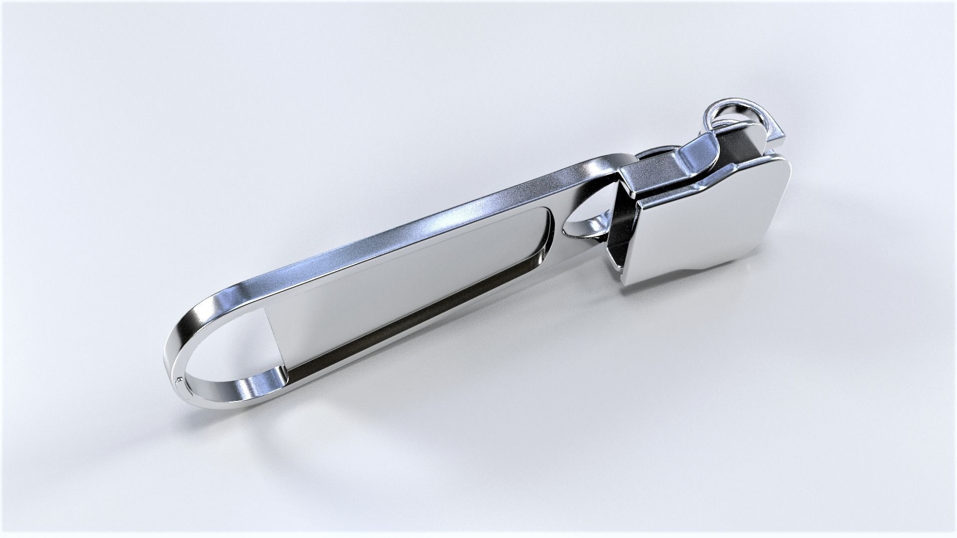 Zipper Puller with Slider 004 free VR / AR / low-poly 3D model | CGTrader