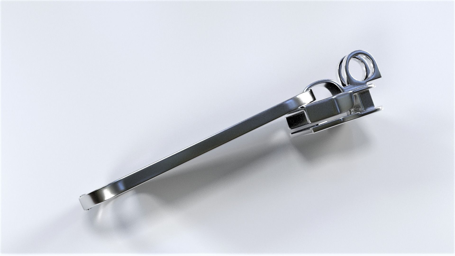 Zipper Puller with Slider 004 free VR / AR / low-poly 3D model | CGTrader