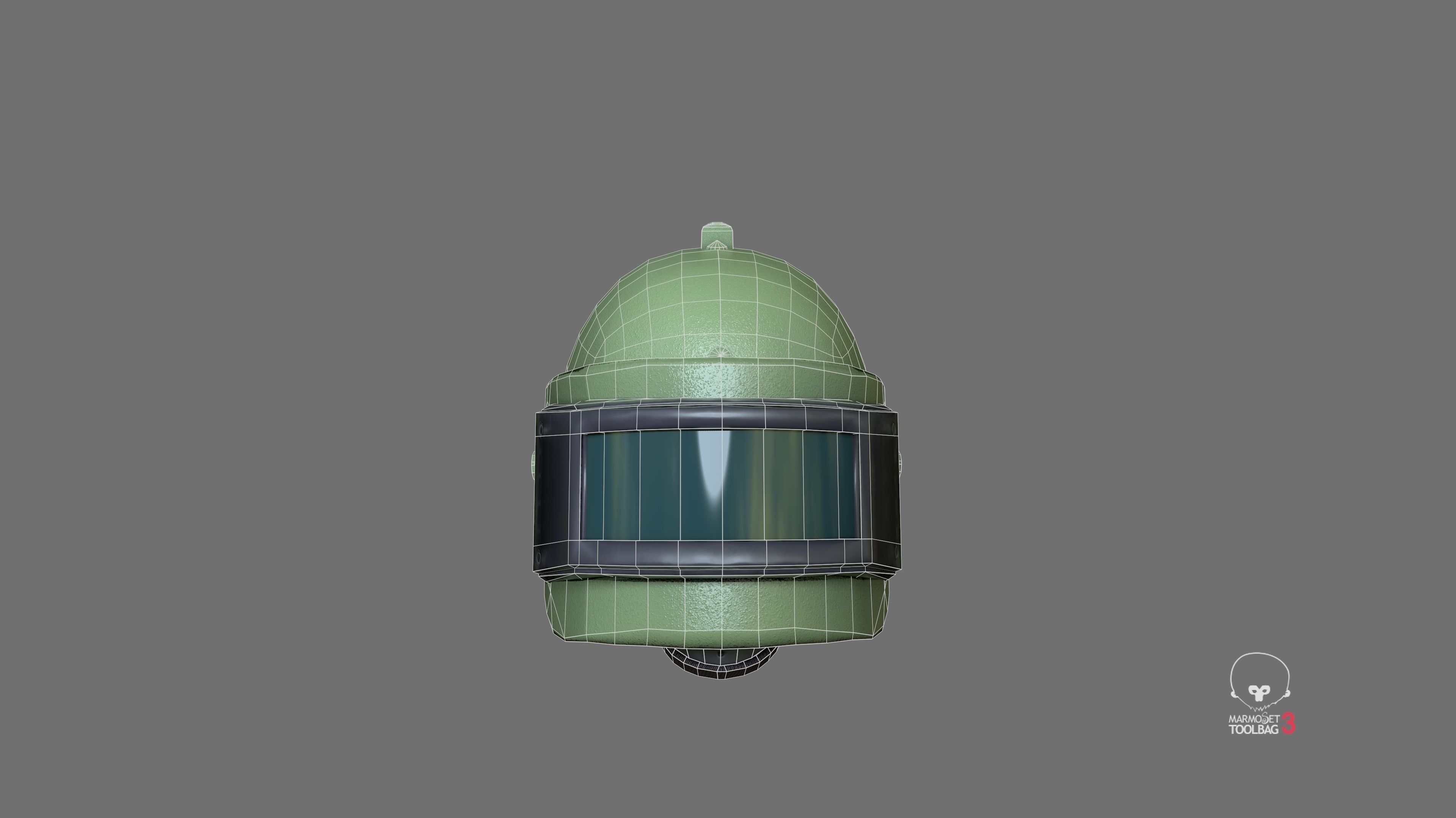 3D model Russian Assault Helmet PSH-77 low-poly 3d model VR / AR / low ...