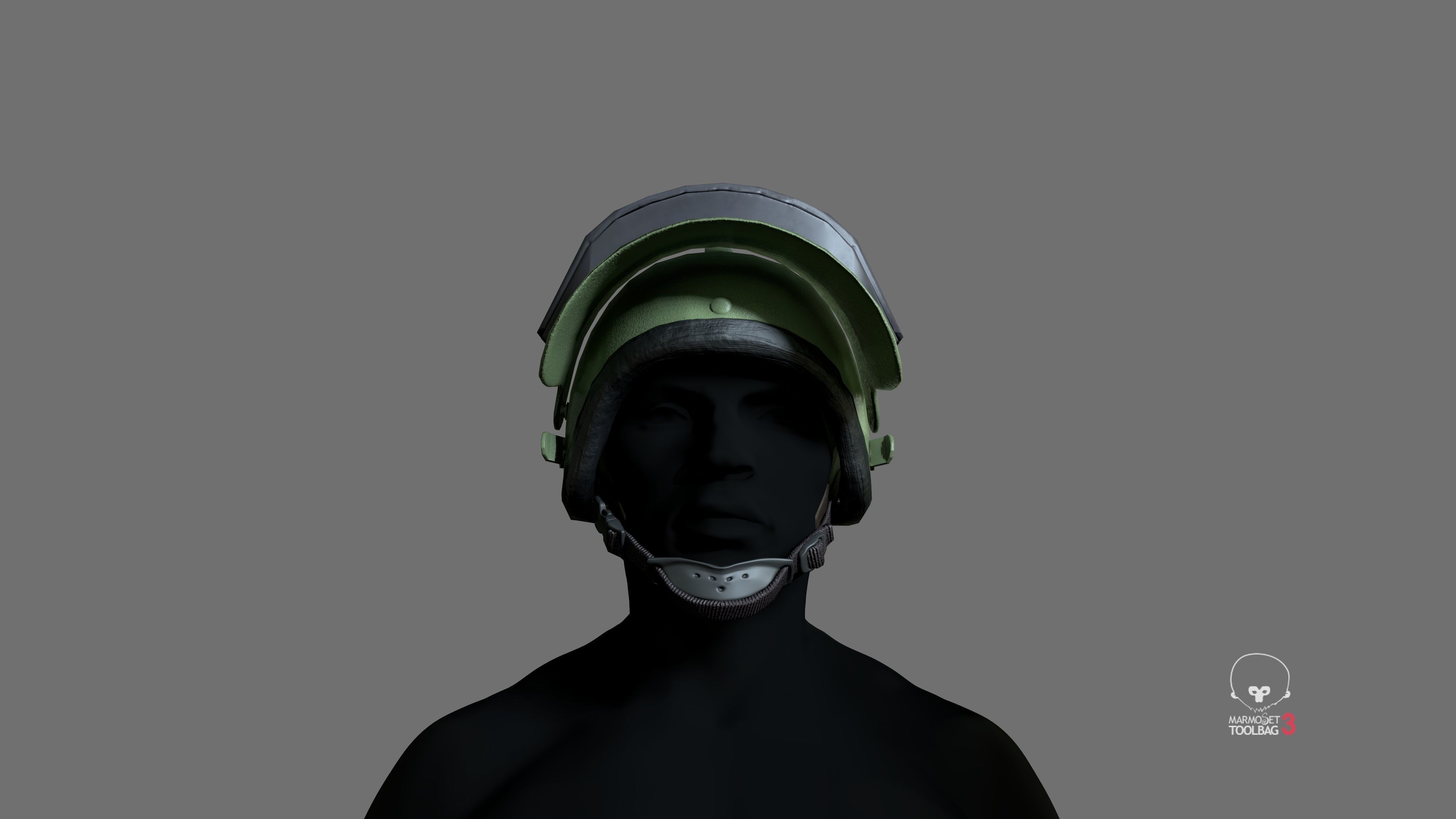 3D model Russian Assault Helmet PSH-77 low-poly 3d model VR / AR / low ...