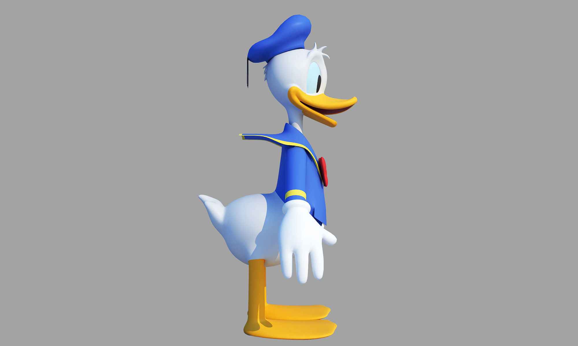 Donald Duck 3D model | CGTrader
