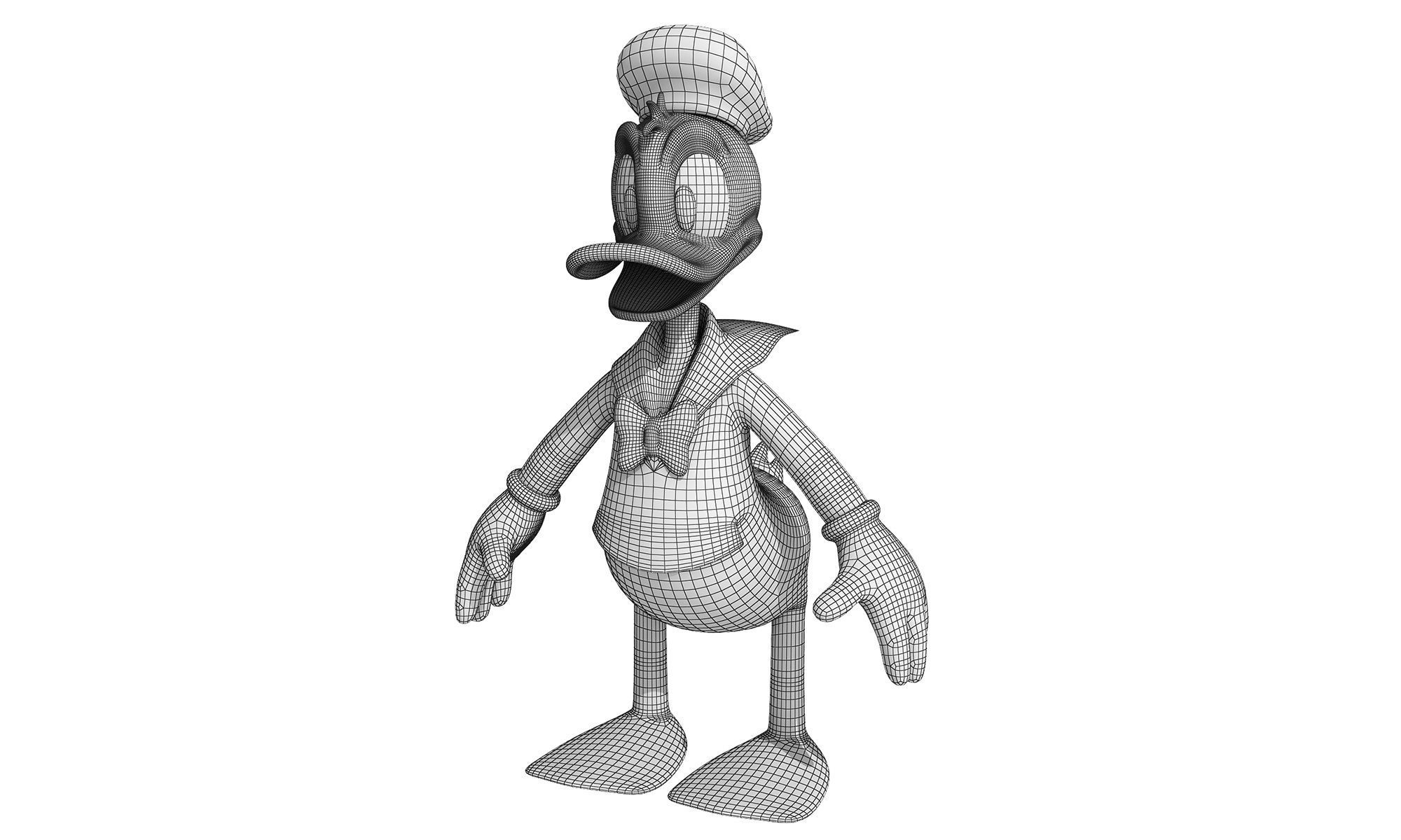 Donald Duck 3D model | CGTrader