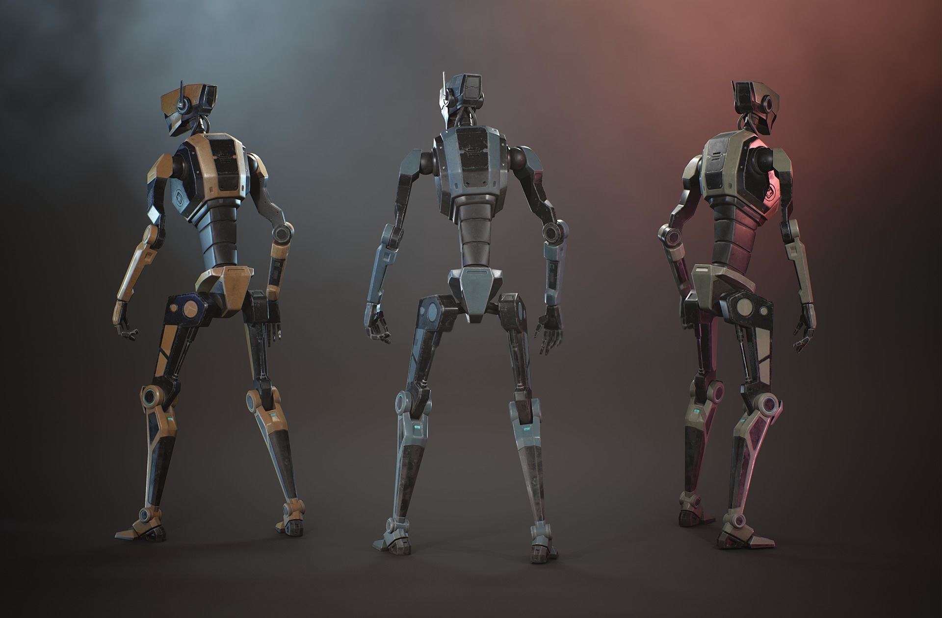 3D model Robot scout R21 VR / AR / low-poly | CGTrader