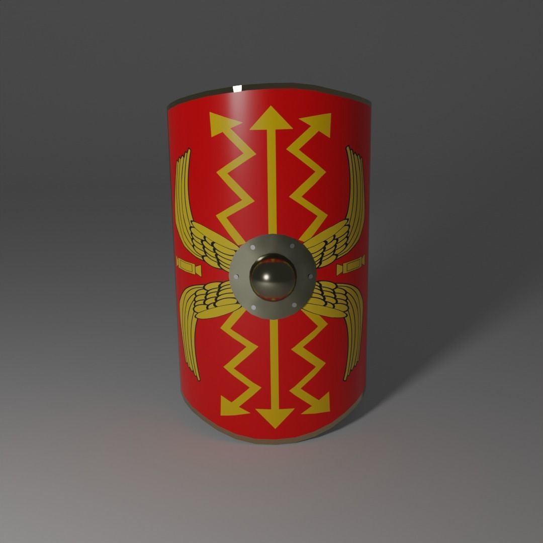 3D history Scutum - Shield | CGTrader
