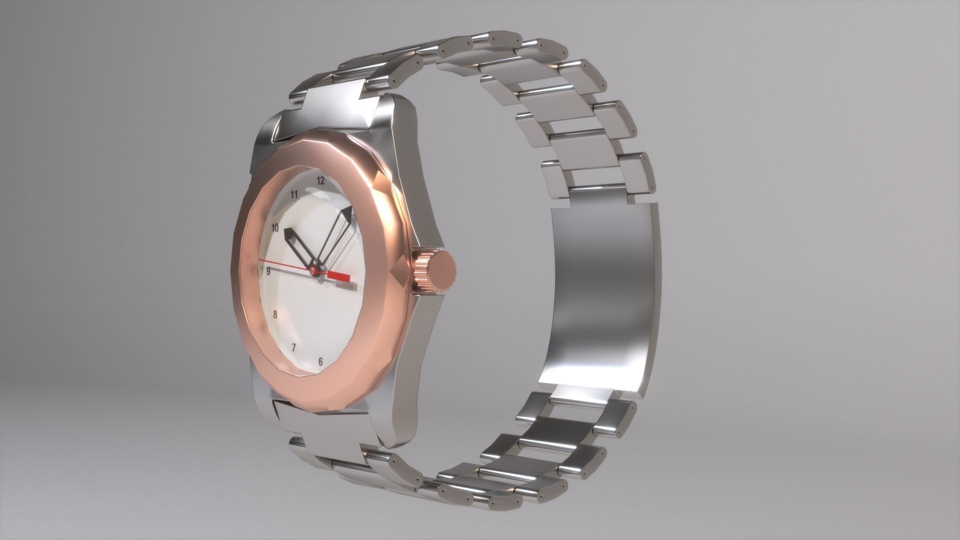 Wrist Watch free 3D model | CGTrader