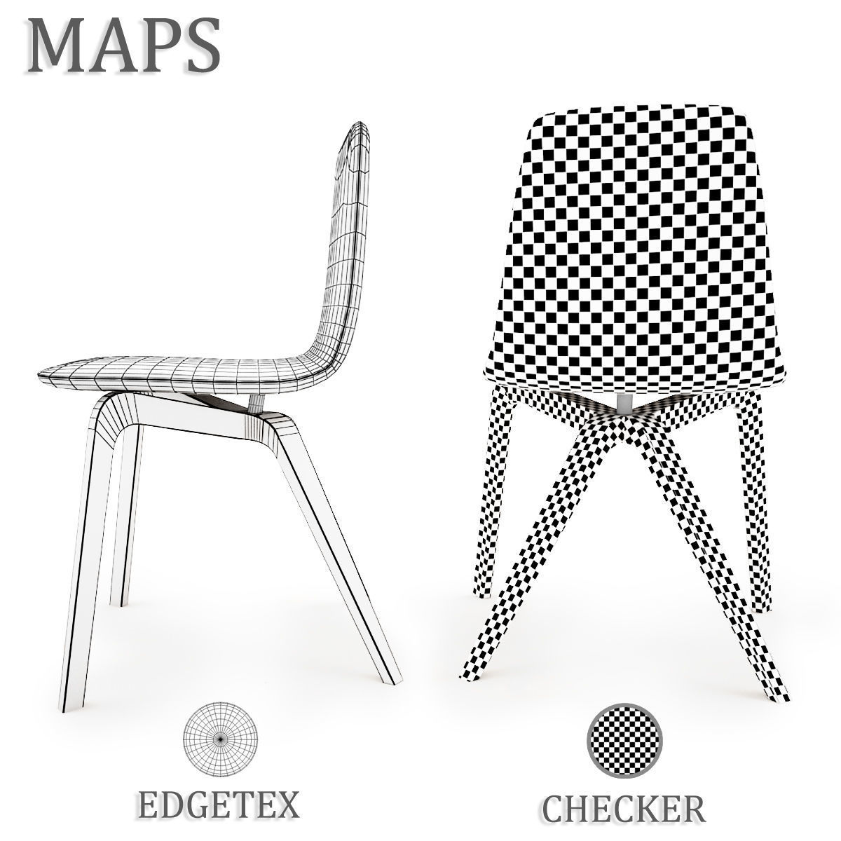 bamby chair 3D model | CGTrader