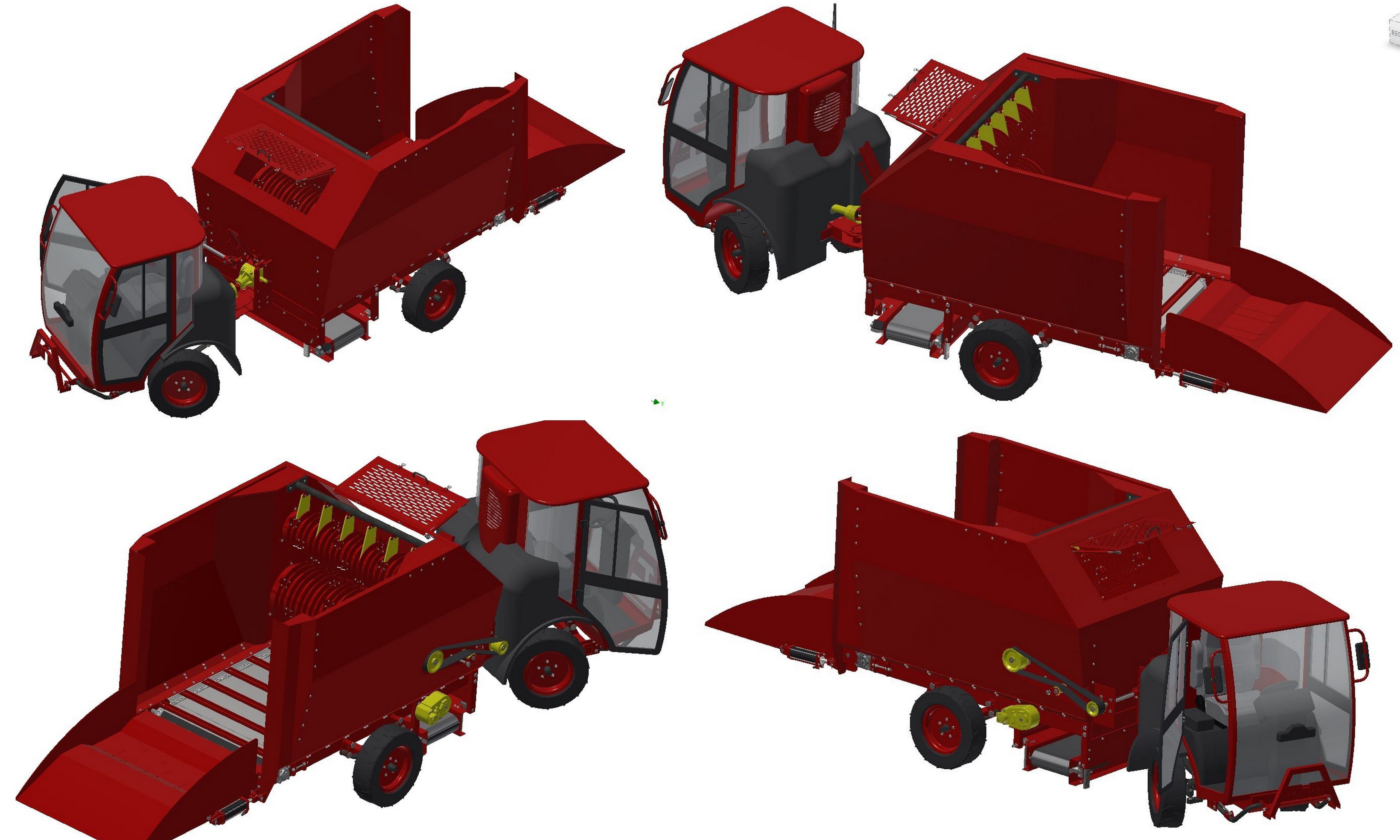 Heavy Equipment - straw 3D model | CGTrader