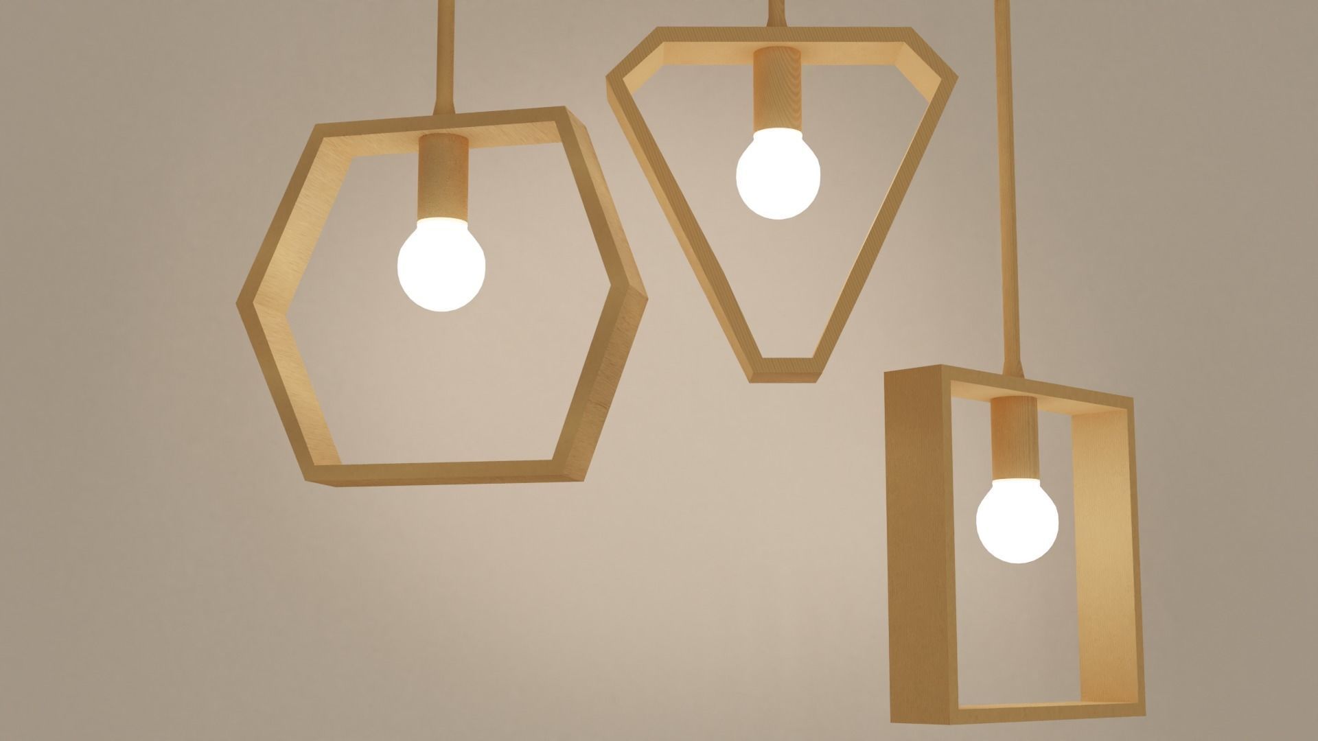 Simple lighting 3D model | CGTrader