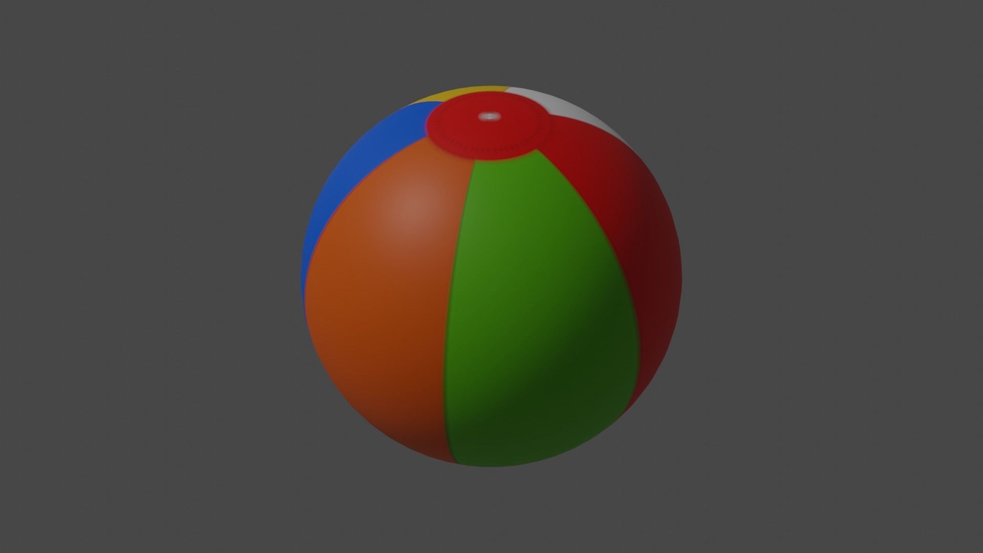 Beach Ball Model free VR / AR / low-poly 3D model rigged | CGTrader