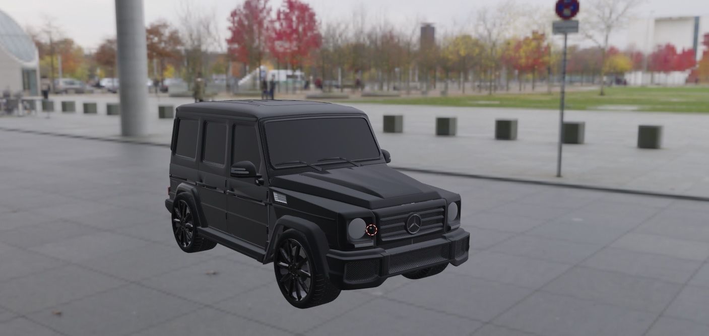 3D model Mercedes Benz g500 VR / AR / low-poly | CGTrader