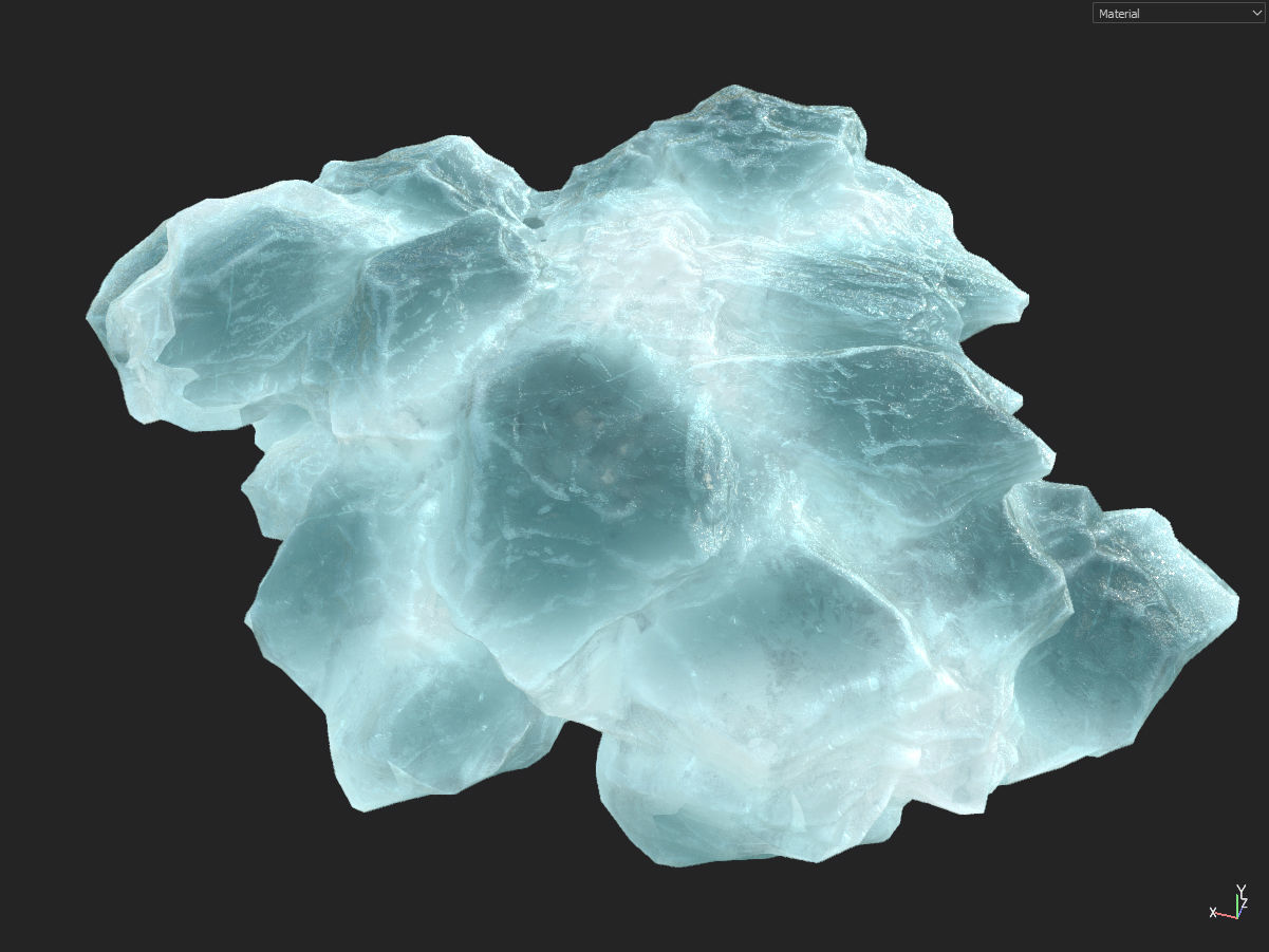 3D model Low poly iceberg modular VR / AR / low-poly | CGTrader