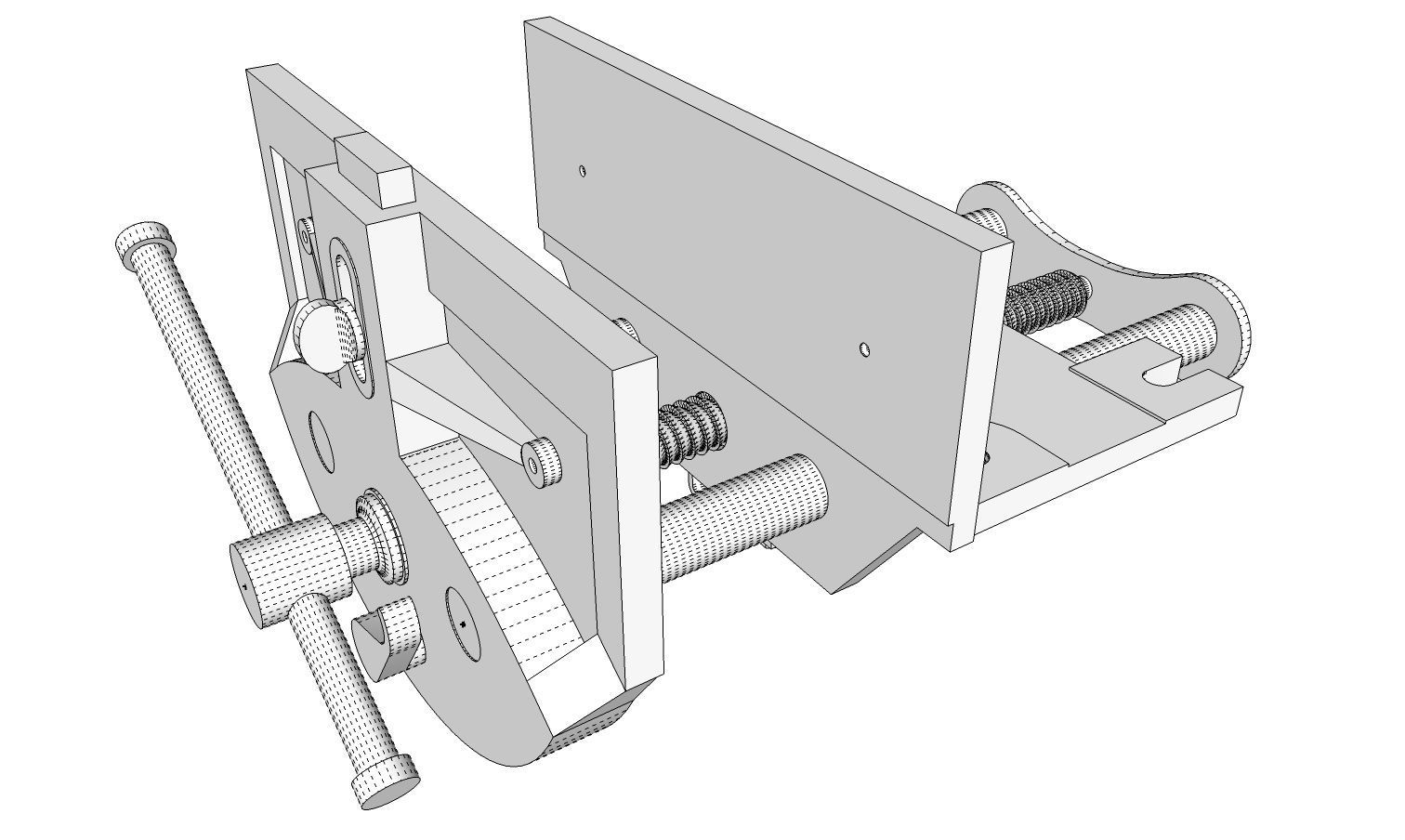 Carpenter Vise 3D model | CGTrader