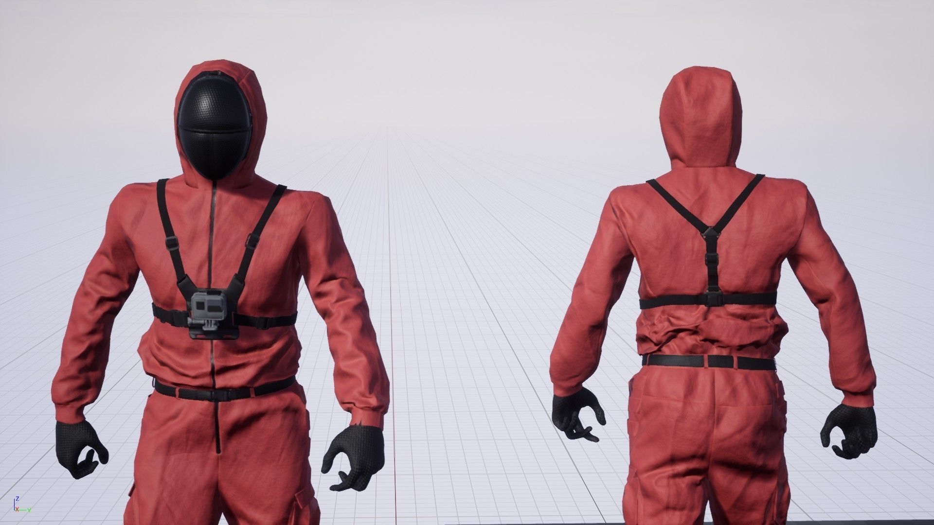 3D model Red Guard VR / AR / low-poly | CGTrader