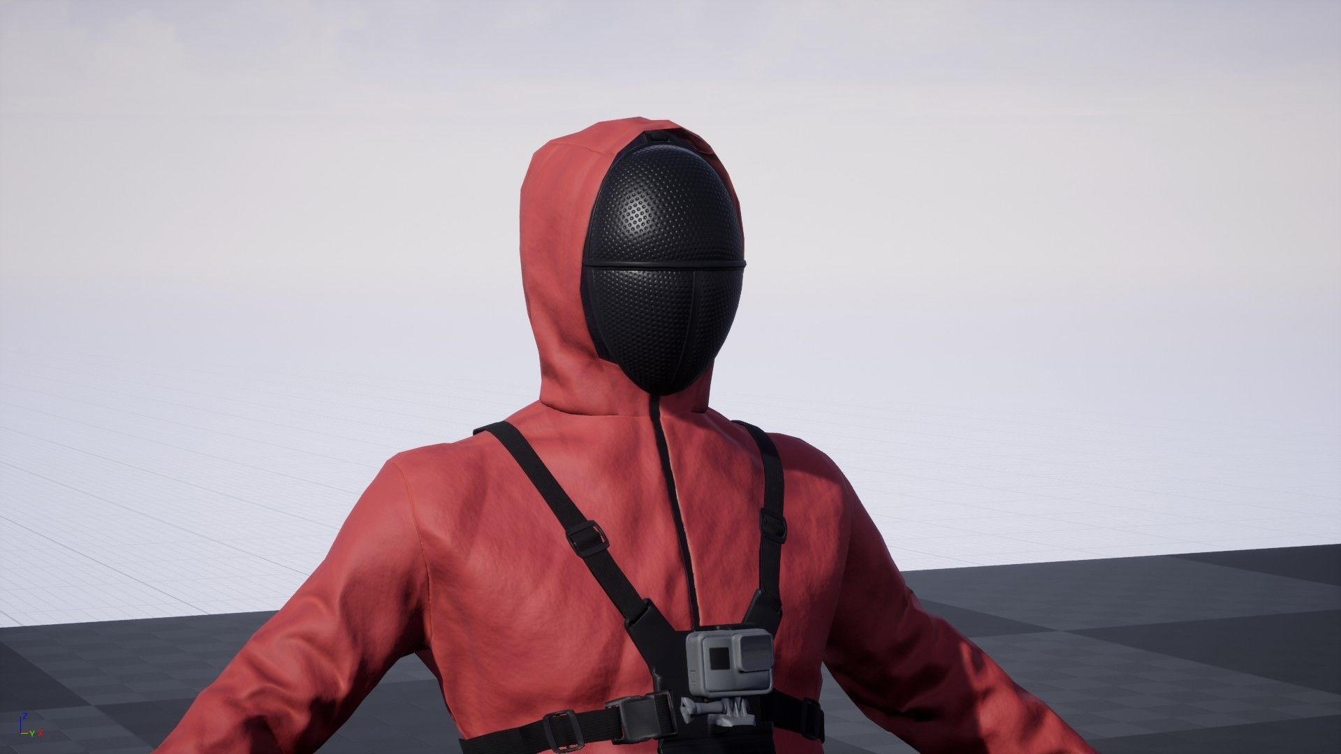 3D model Red Guard VR / AR / low-poly | CGTrader