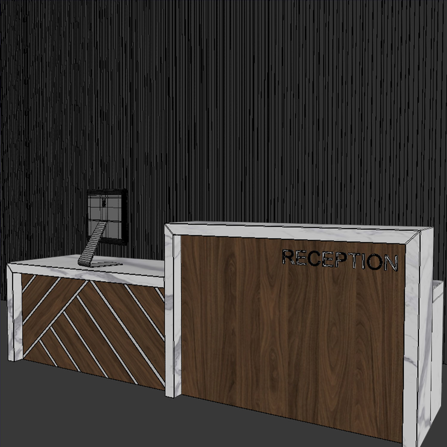 reception 003 3D model | CGTrader