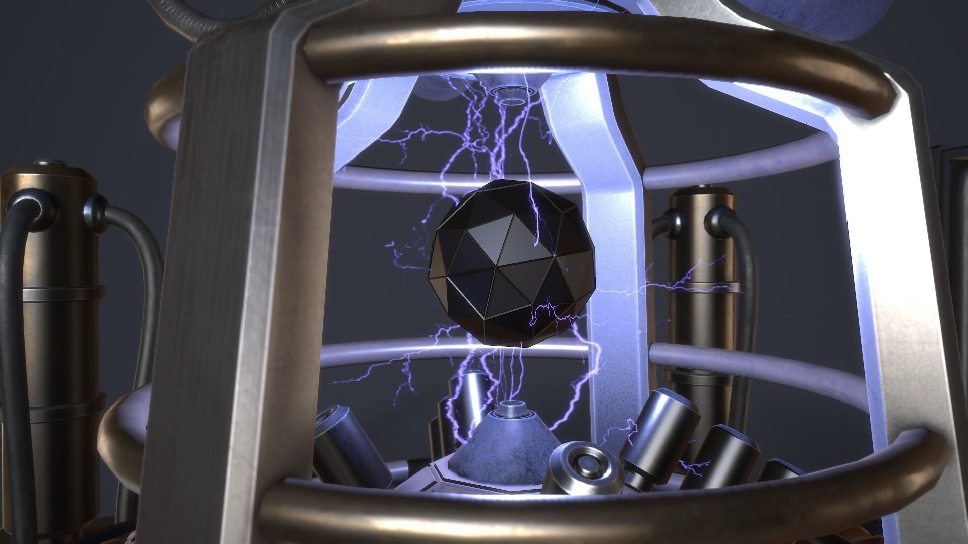 3D model Sci-Fi Reactor Core VR / AR / low-poly animated | CGTrader