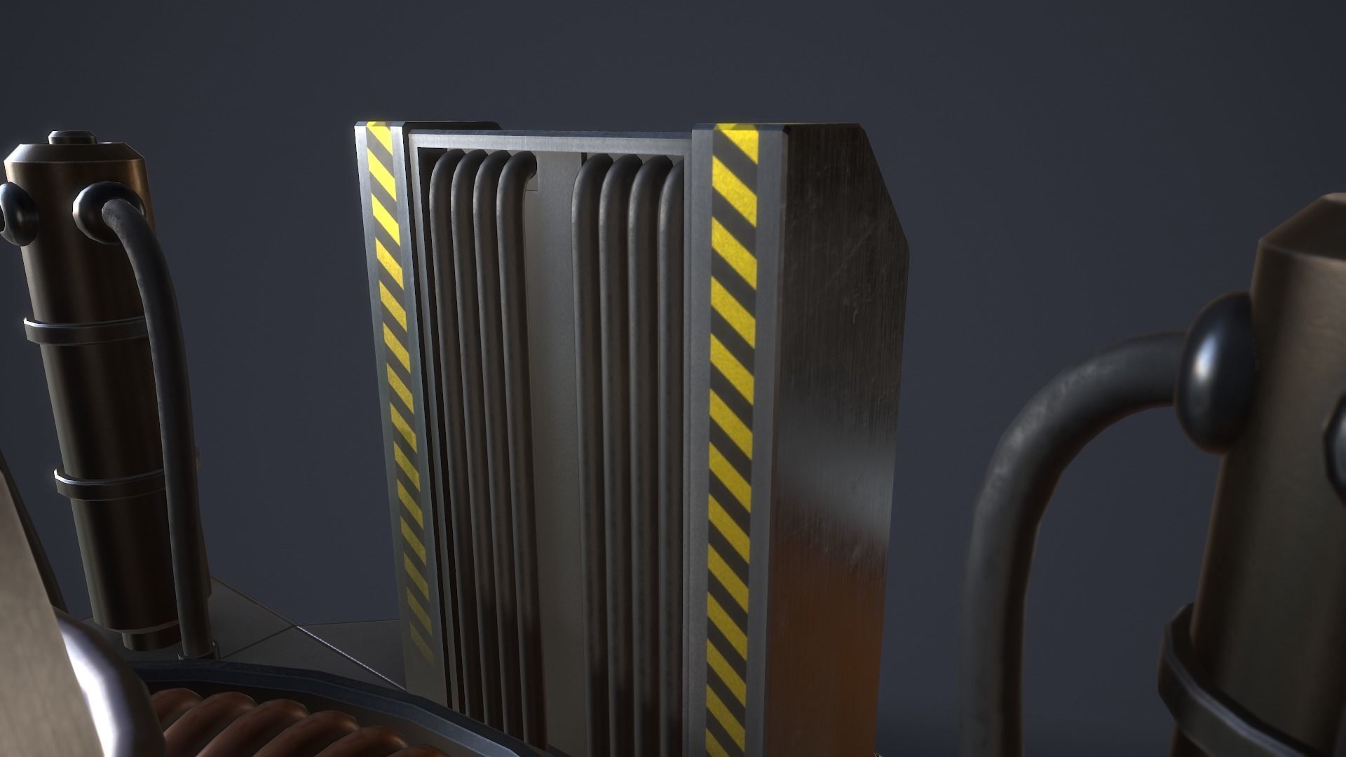 3D model Sci-Fi Reactor Core VR / AR / low-poly animated | CGTrader