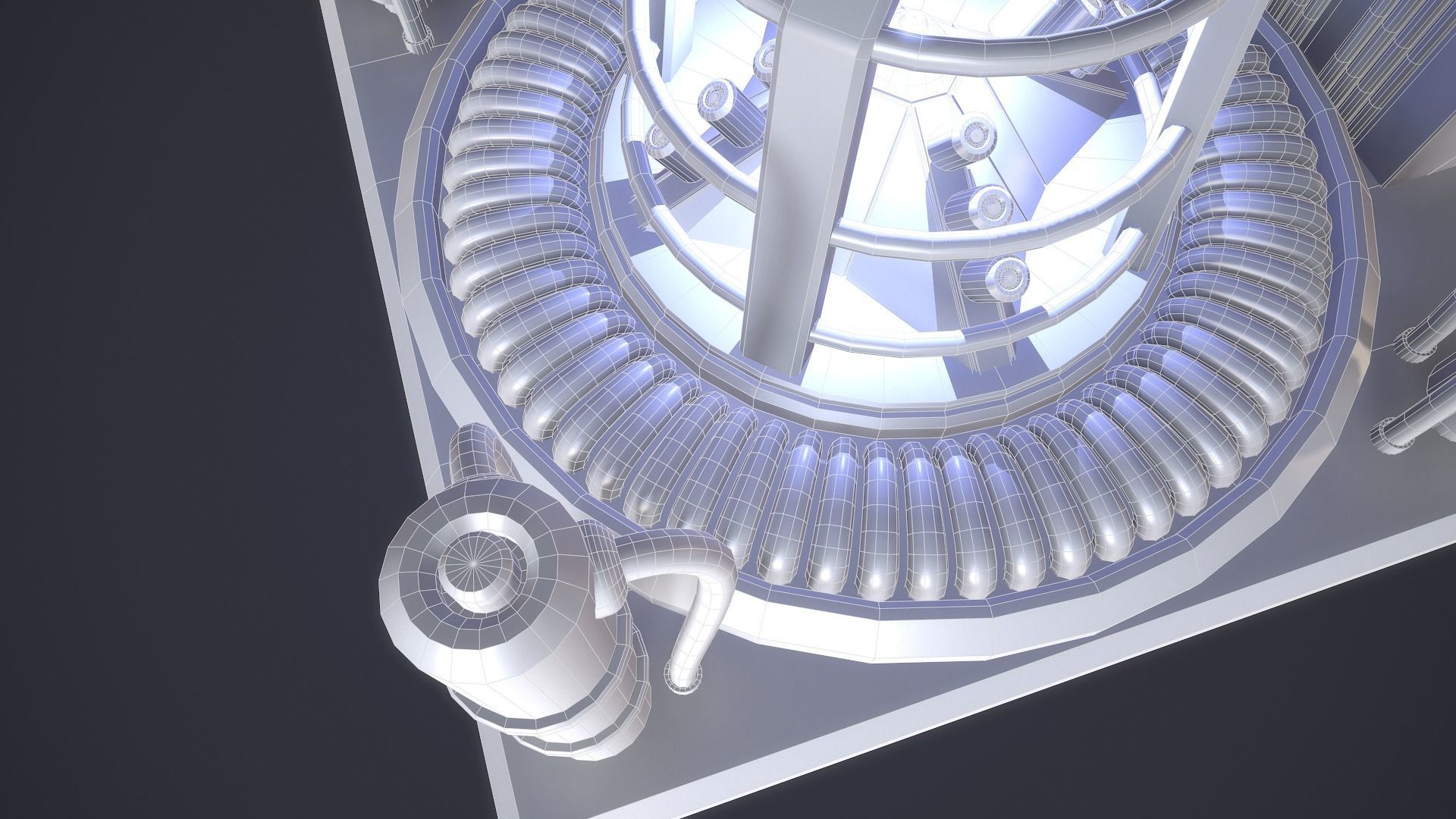 3D model Sci-Fi Reactor Core VR / AR / low-poly animated | CGTrader