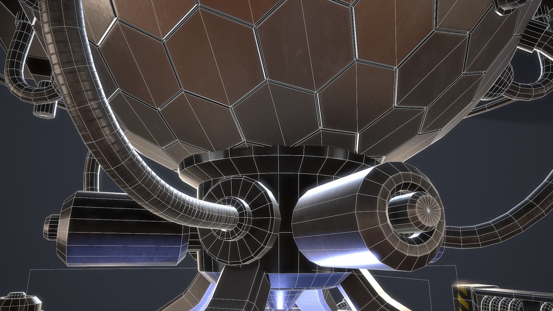 3D model Sci-Fi Reactor Core VR / AR / low-poly animated | CGTrader