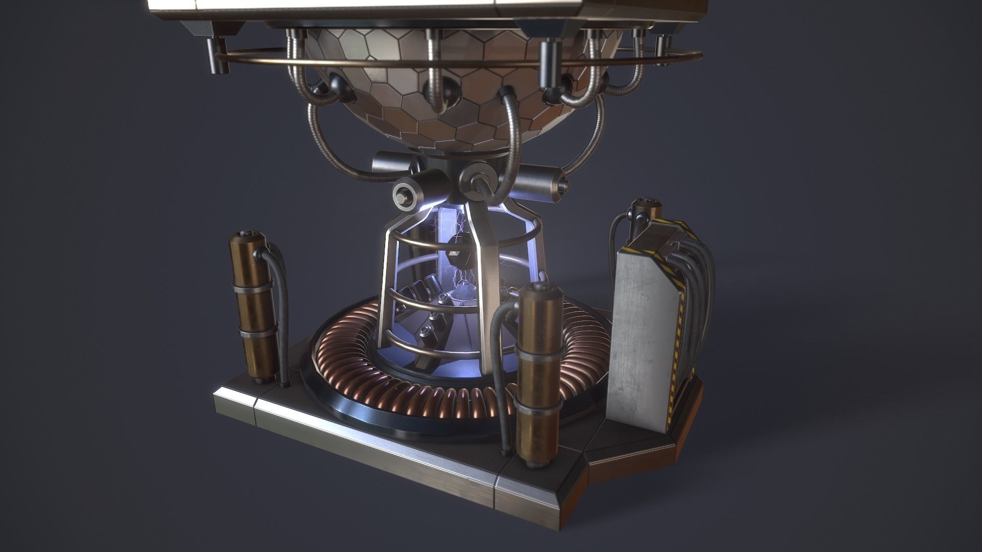 3D model Sci-Fi Reactor Core VR / AR / low-poly animated | CGTrader