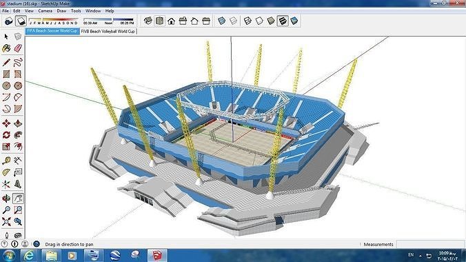 Stadium SKP 16 3D model | CGTrader