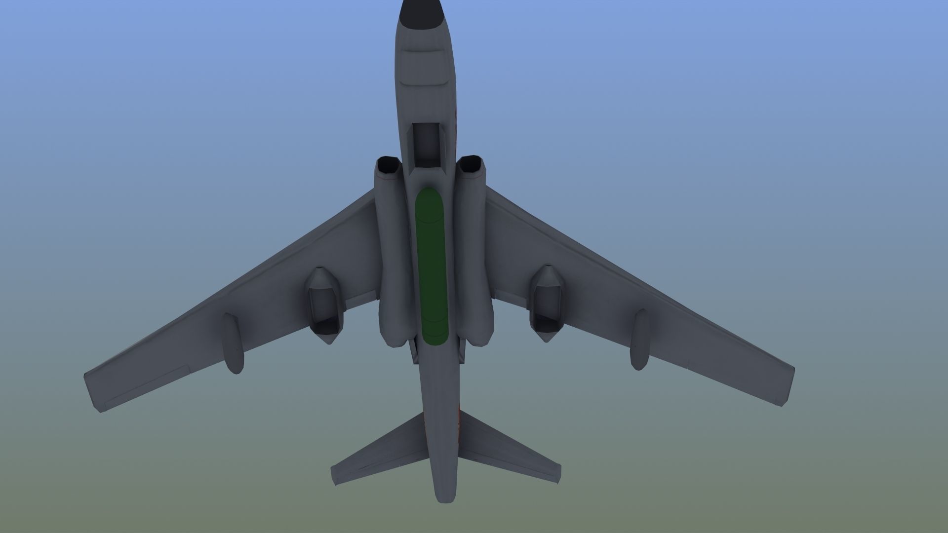 3D model H-6K Bomber VR / AR / low-poly | CGTrader