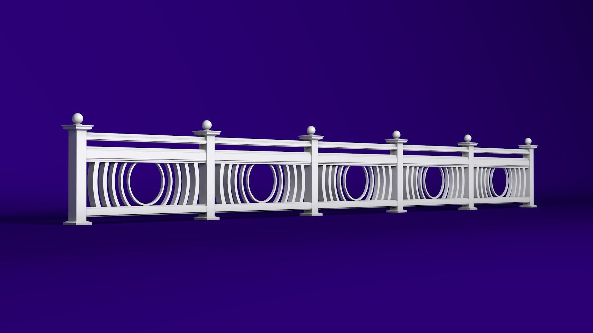 fencing fence free 3D model | CGTrader