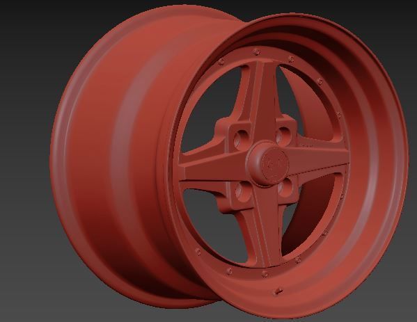 Work Equip 01 wheel 3D model | CGTrader