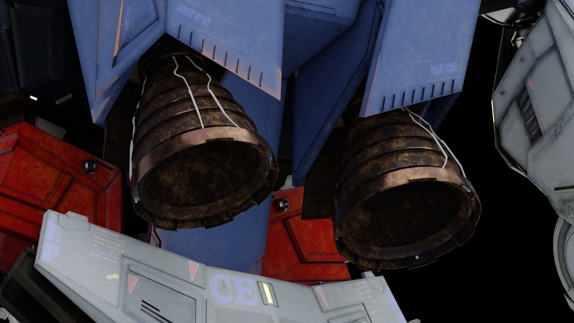 GN-0000GNHW7SG 00 Gundam Seven SwordG 3D 3D model rigged | CGTrader