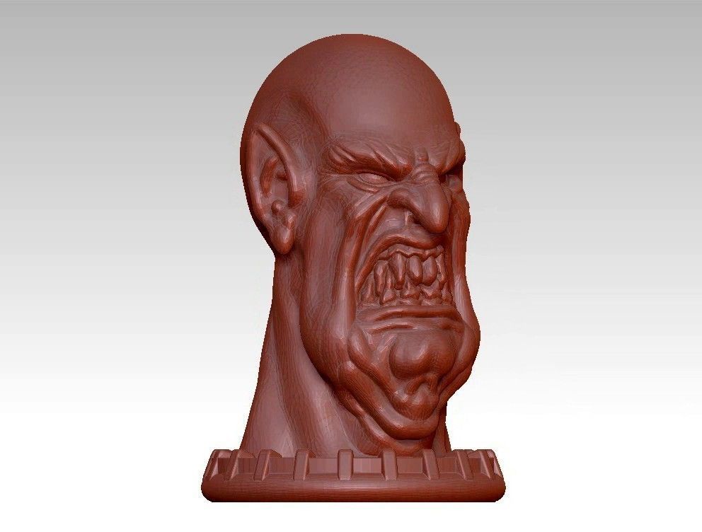 demon head 3D model 3D printable | CGTrader