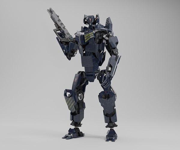 3D model Robot VR / AR / low-poly | CGTrader